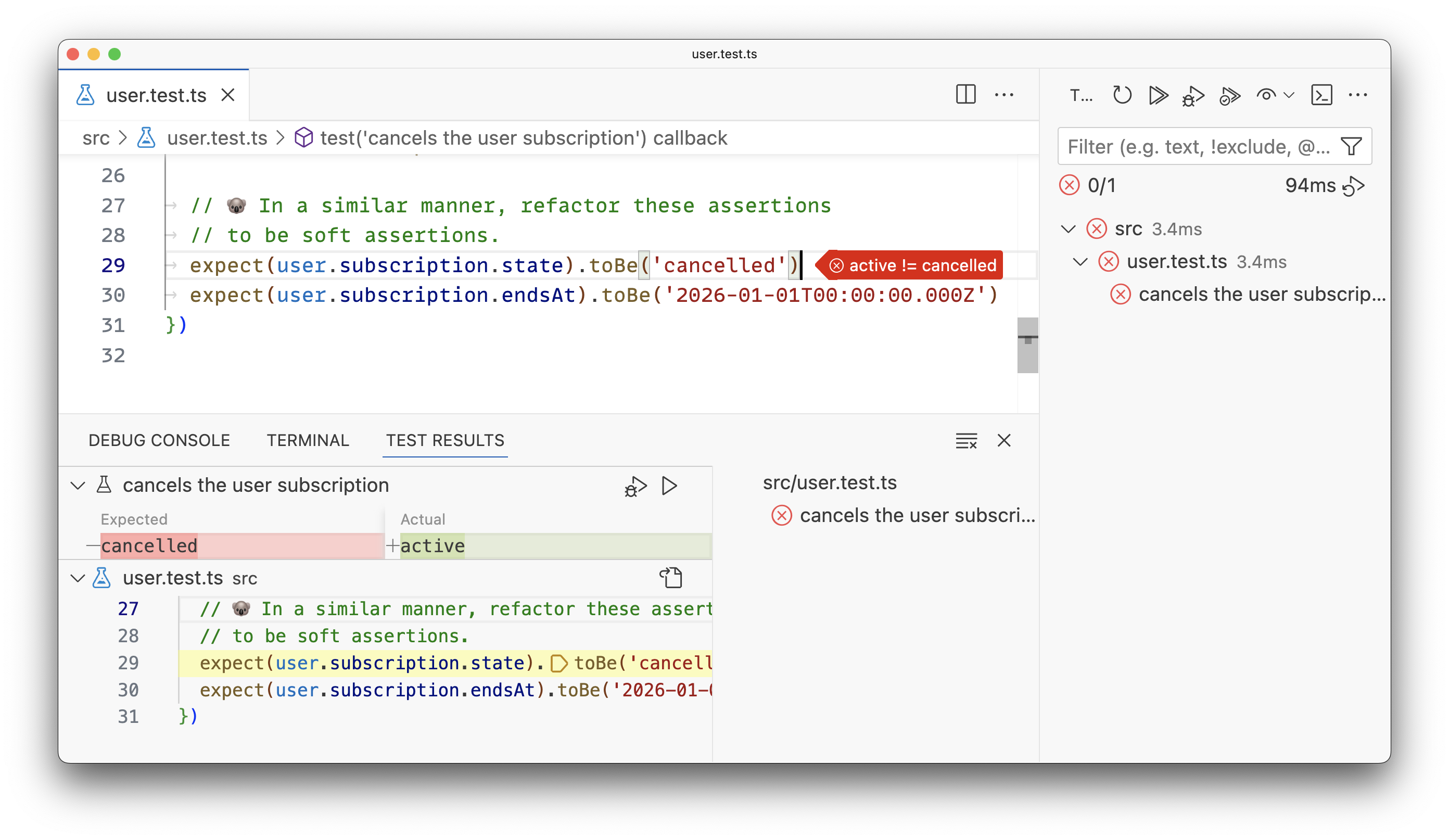 🏁 | 01. Visual Studio Code extension | 01. Setup | Advanced Vitest Patterns
